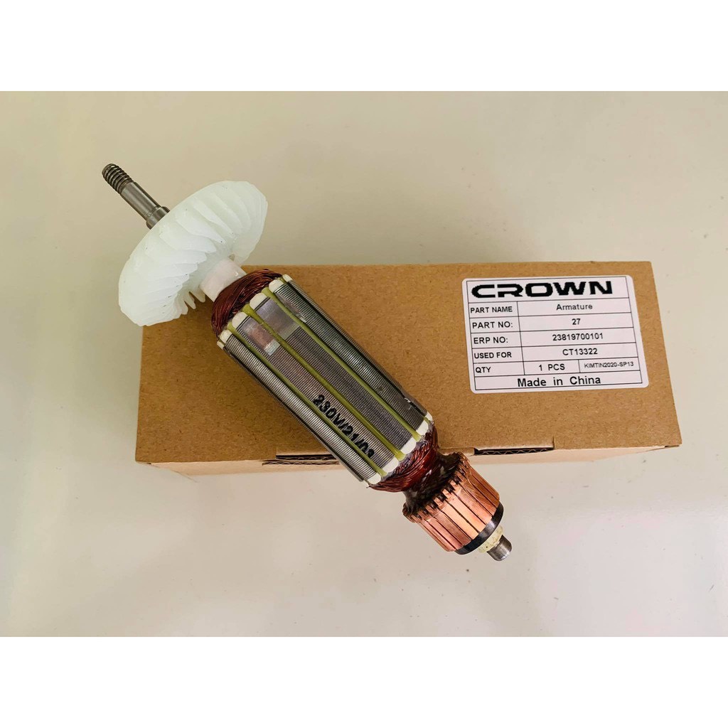 [Chính hãng] ROTOR MÁY MÀI CROWN CT13322 | Shopee Việt Nam