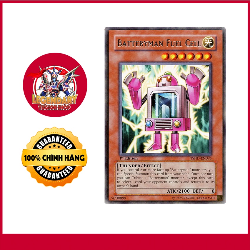 [Thẻ Bài Yugioh Chính Hãng] Batteryman Fuel Cell | Shopee Việt Nam