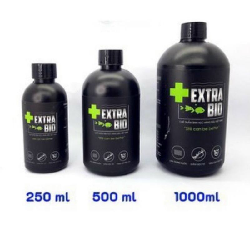 Vi Sinh Extra bio 125ml-250ml-500ml-1000l – Xử Lý Nước Hồ Cá Cảnh Cá Koi | Shopee Việt Nam