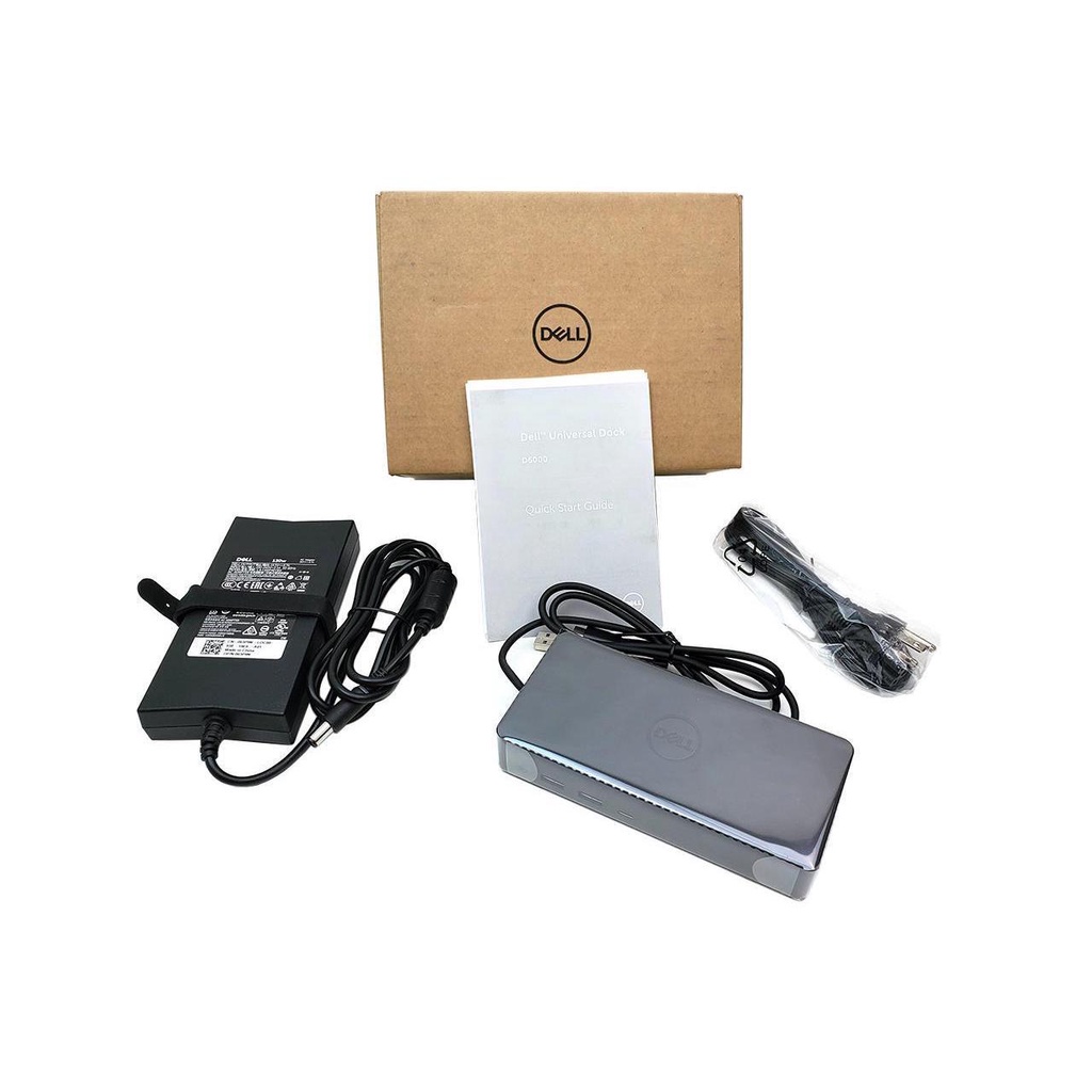 Dock Dell D6000 - Dock Displaylink D600 mở rộng 3 màn 4k 60hz cho các ...