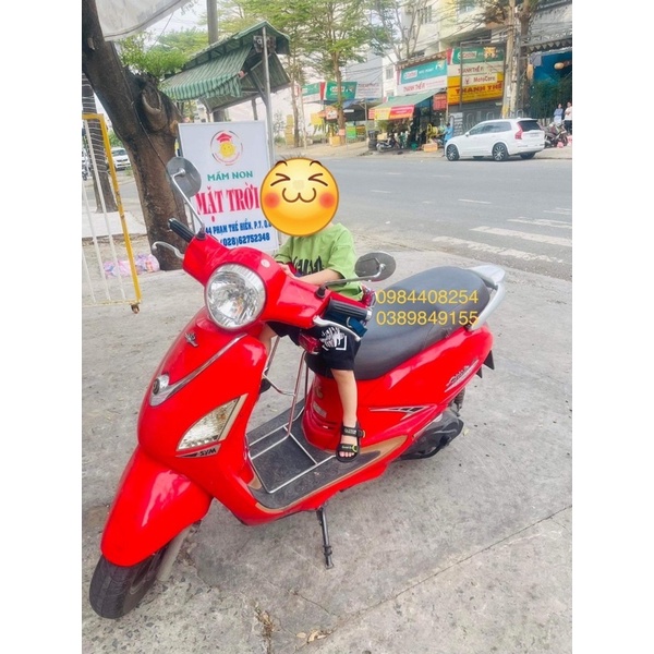 Ghế ngồi xe máy cho bé xe Atila Elizabeth-Victoria-Noza có dựa vòng ...