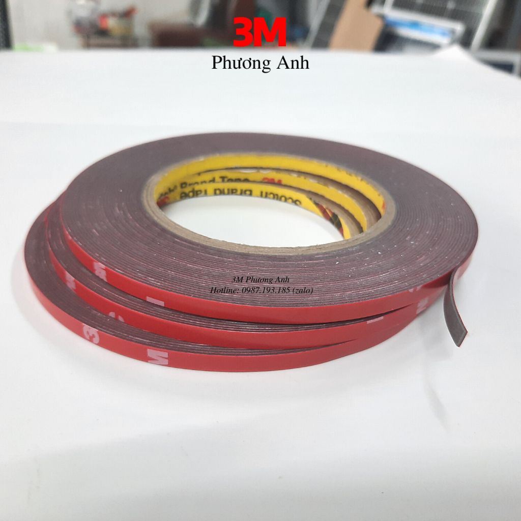 [Cuộn 8mm*10m] Băng keo 2 mặt cường lực 3M - 4229P [100% Chính hãng ...