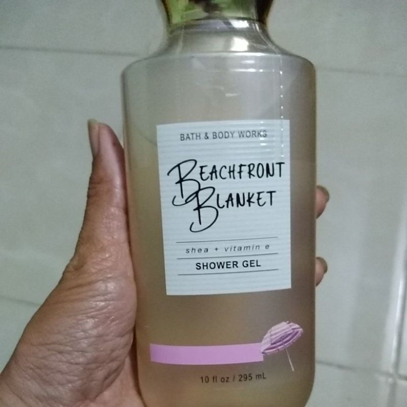 Gel tắm và Xịt thơm Bath and body works Beachfront Blanket | Shopee ...