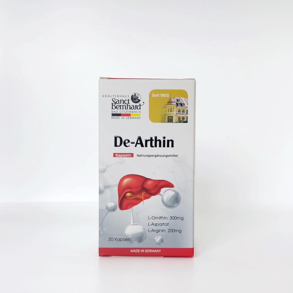 Giải độc gan, hạ men gan và bảo vệ gan De Arthin nhập khẩu chính hãng ...