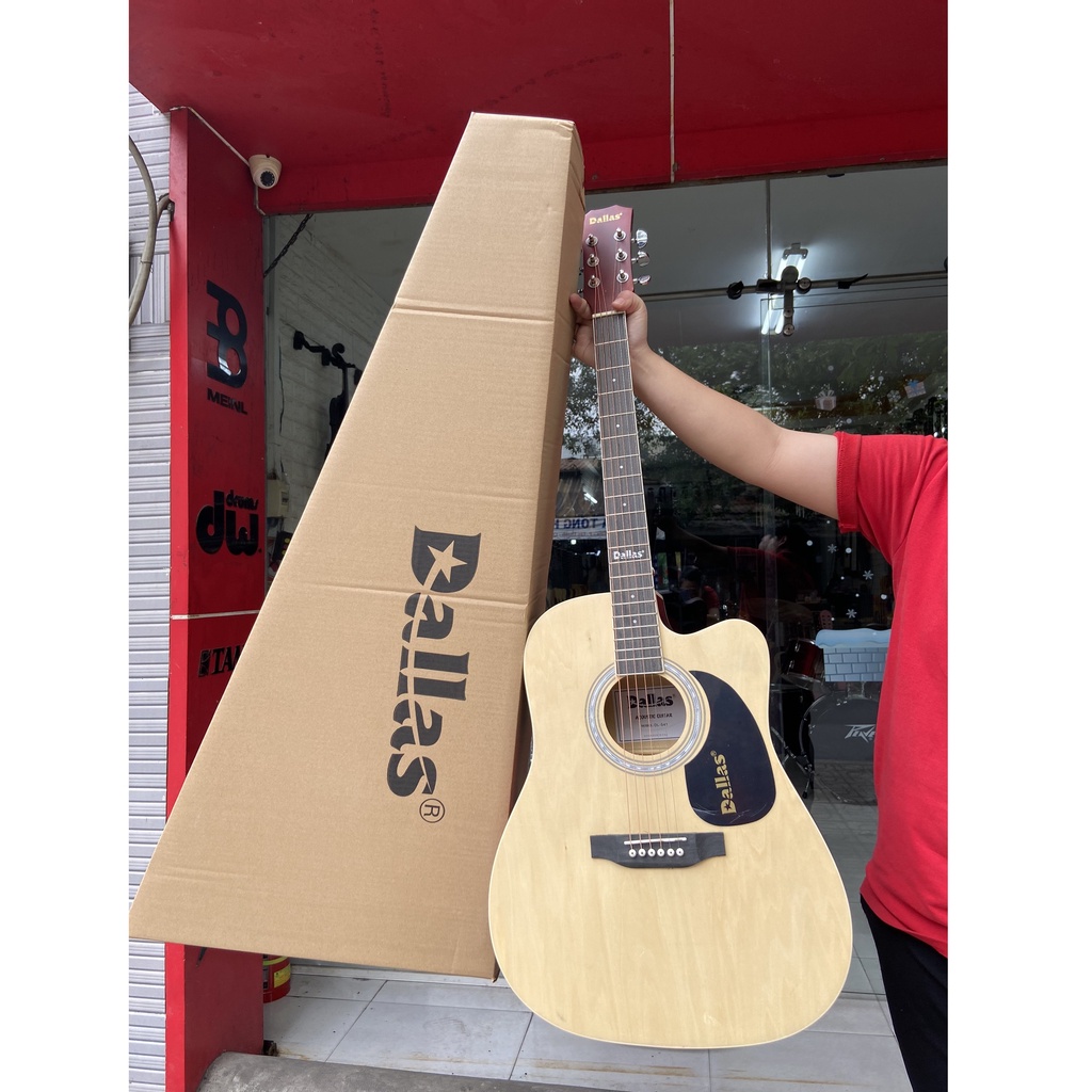 Đàn guitar acoustic chính hãng Dallas DL-S41 | Shopee Việt Nam