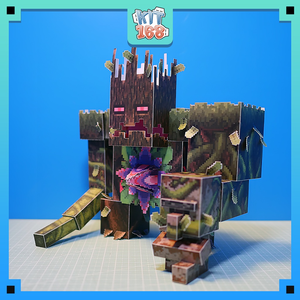 Mô hình giấy Anime Game Jungle Abomination - Minecraft Dungeons ...