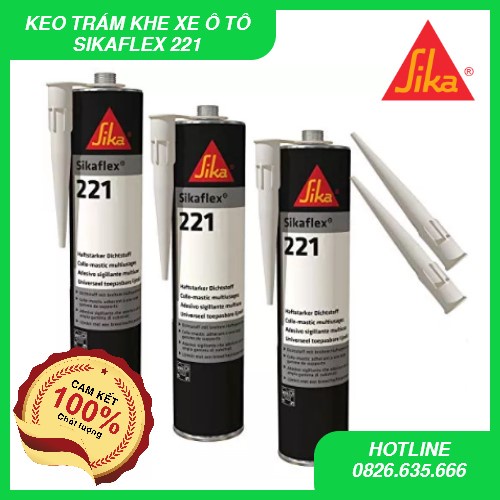Keo Trám Khe Ô Tô Sikaflex 221 Tuýt 310ml, Keo Trám Khe, Chạy Chỉ ...