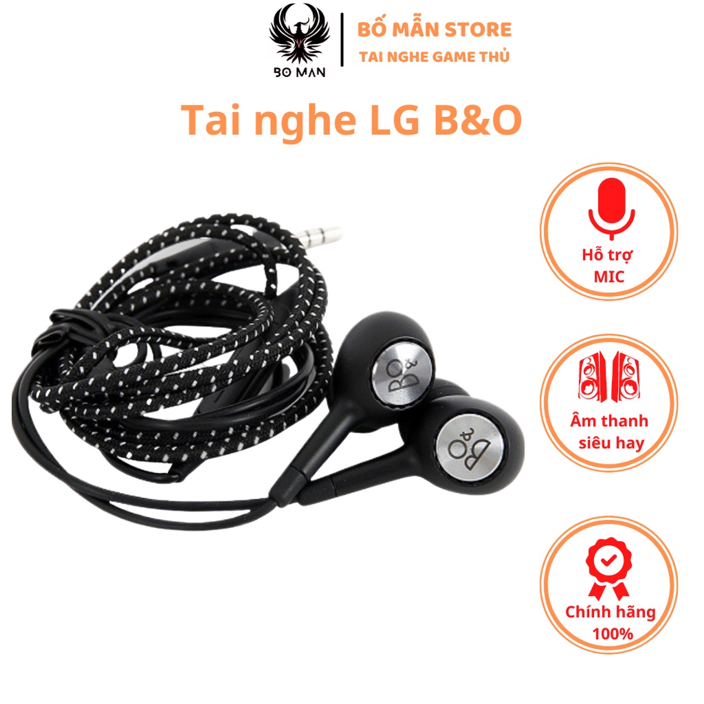 Tai Nghe Có Dây Lg B&o Tai Phone Có Dây Game Gaming Dùng Cho V20 V30 ...