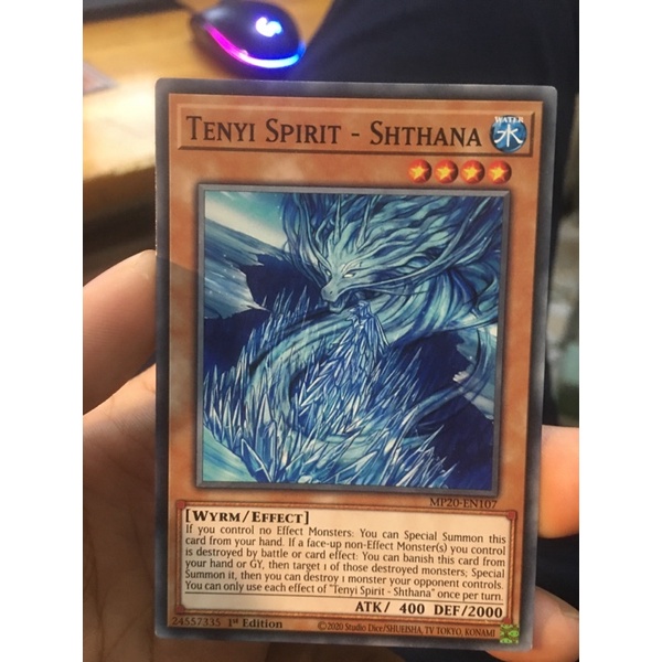 Thẻ bài Yugioh Tenyi Spirit - Shthana - Common | Shopee Việt Nam