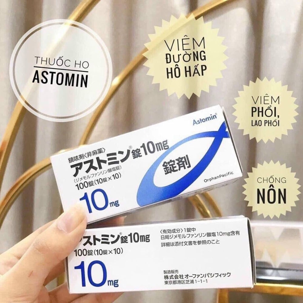 Viên uống ho Astomin 10mg 100 viên | Shopee Việt Nam