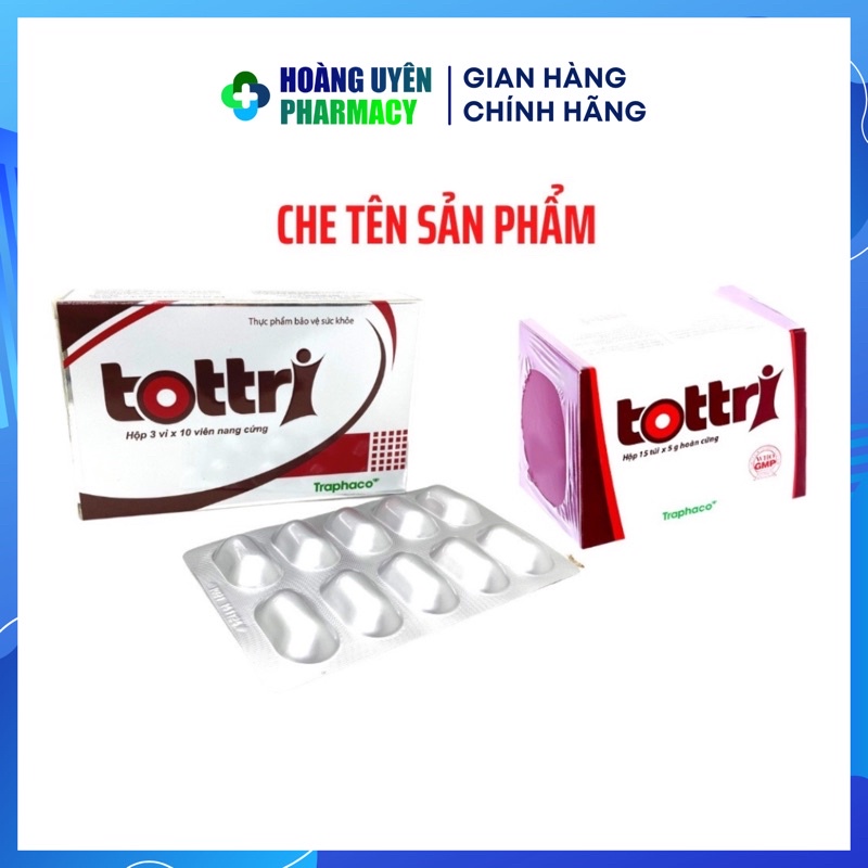 Viên uống Tottri Traphaco - Hộp 30 viên | Shopee Việt Nam