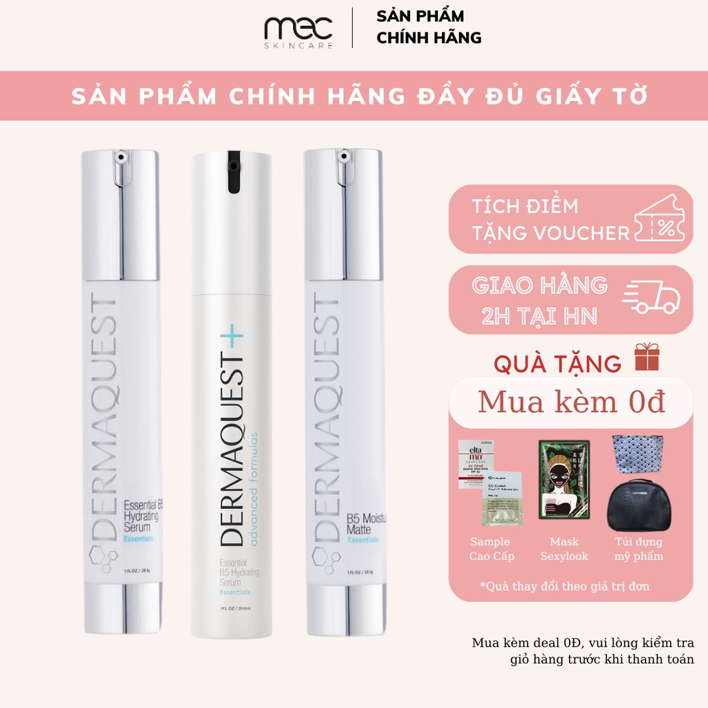Serum Dưỡng Da Dermaquest Essential B5 Hydrating Serum 29.6ml Hàng Công ...
