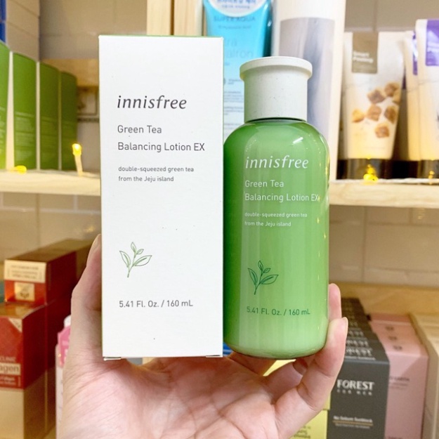 Sữa Dưỡng Trà Xanh Innisfree Green Tea Balancing Lotion EX 160ml tách set không hộp giấy ...