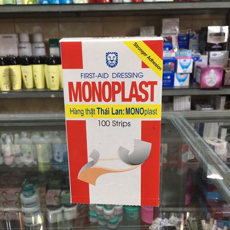 BĂNG CÁ NHÂN MONOPLAST HỘP 100 MIẾNG CHÍNH HÃNG THÁI LAN | Shopee Việt Nam