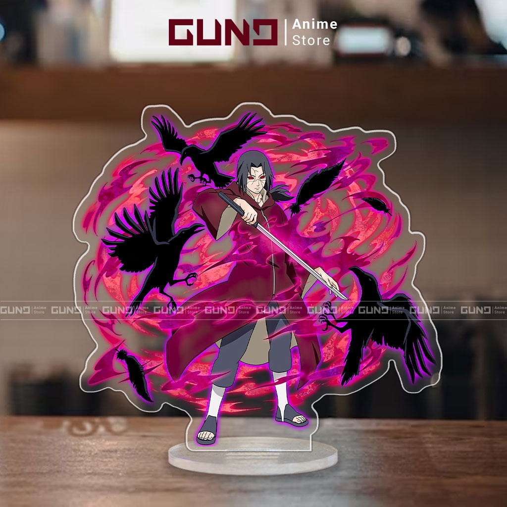 Mô hình Standee Naruto nhân vật Uchiha Itachi Mica Acrylic Anime 15cm ...