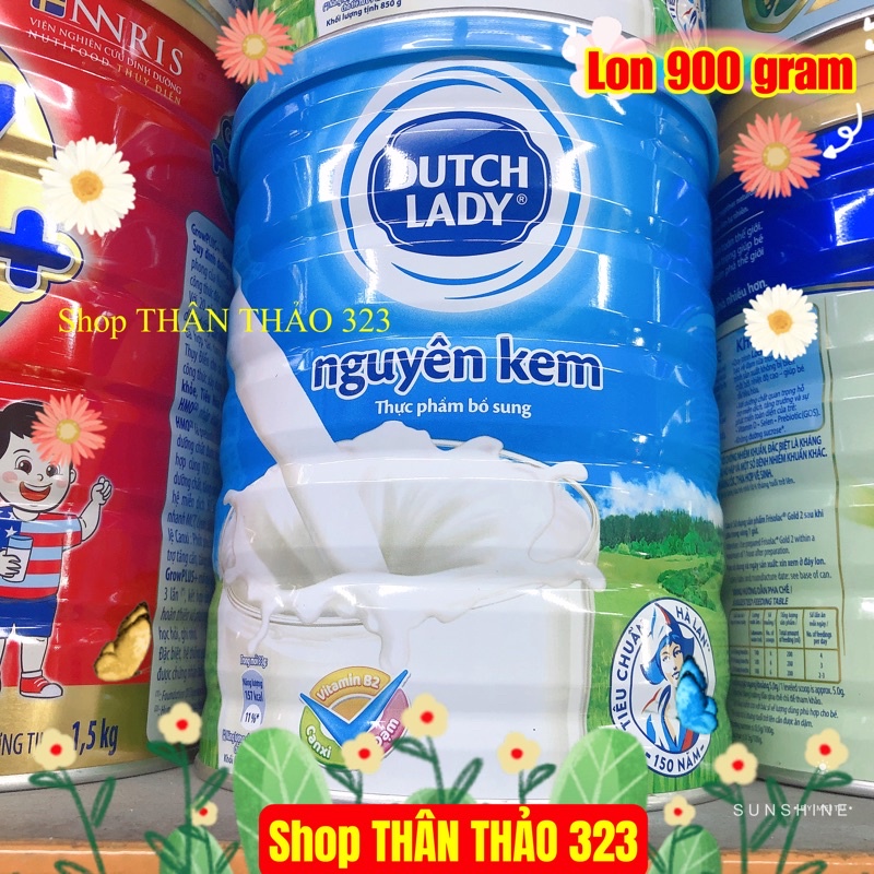 Sữa Bột Nguyên Kem Cô Gái Hà Lan 🇳🇱 Dutch Lady Lon 850g Shopee Việt Nam