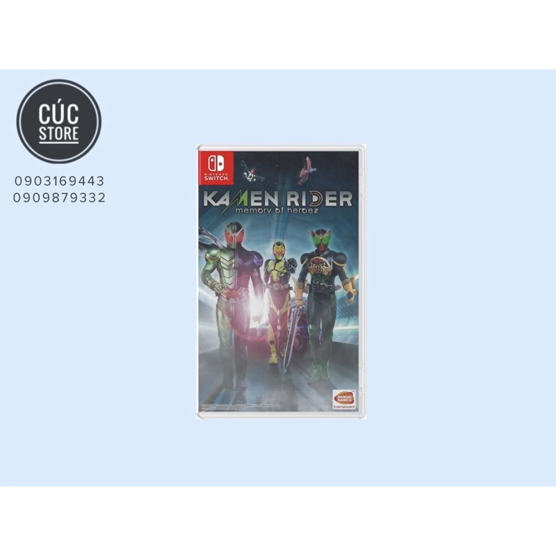 Băng chơi game Nintendo Switch: Kamen Rider: Memory of Heroez | Shopee ...