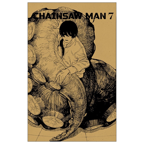 Truyện tranh Chainsaw Man Tập 7 (Tặng kèm lót ly + bìa giấy kraft ...