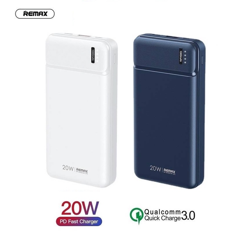 Pin dự phòng Remax RPP-288 20000mAh Pure Series sạc nhanh PD QC 20W | Shopee Việt Nam