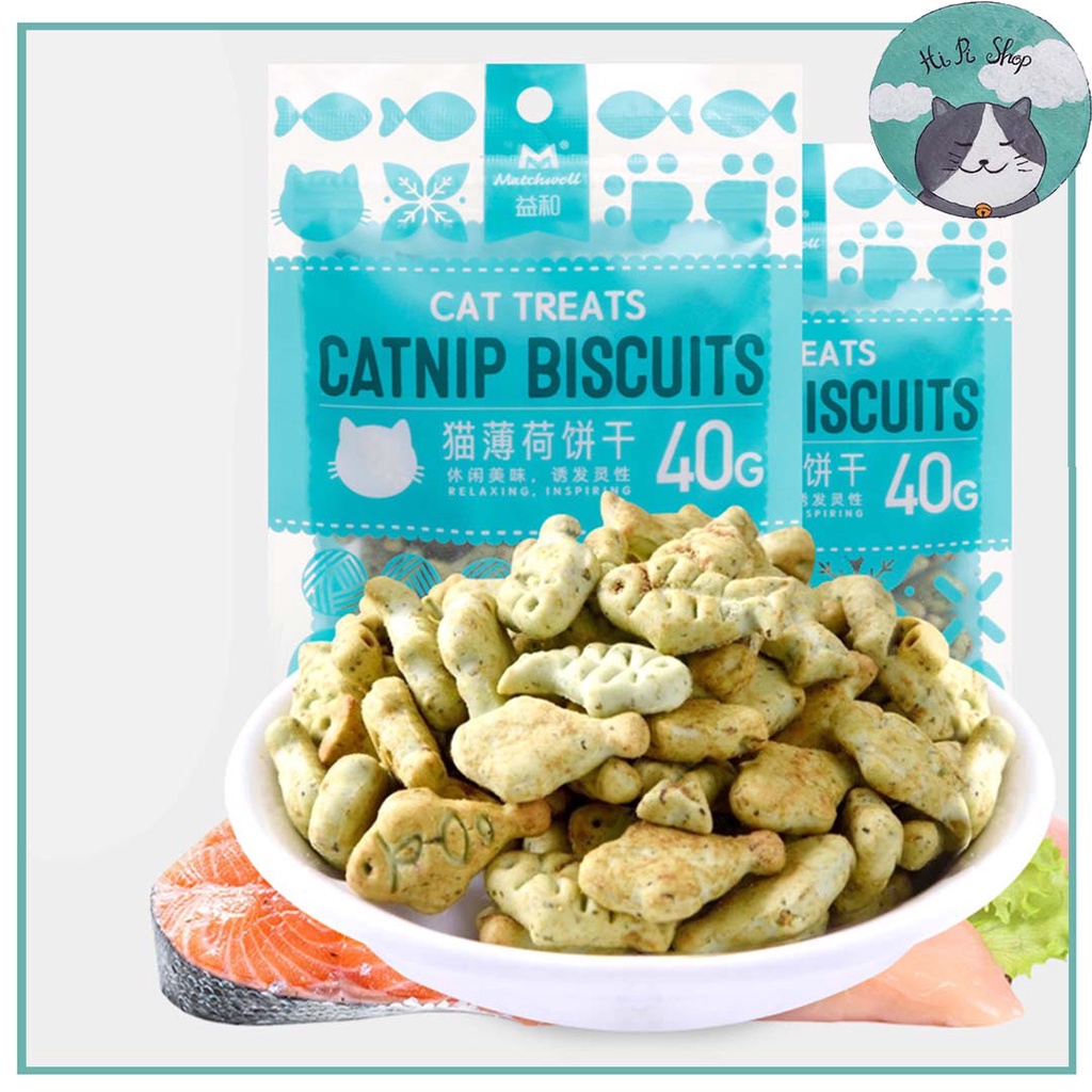 Bánh Thưởng Cho Mèo - Catnip Biscuit - Bánh Quy Cho Mèo Hình Cá ...