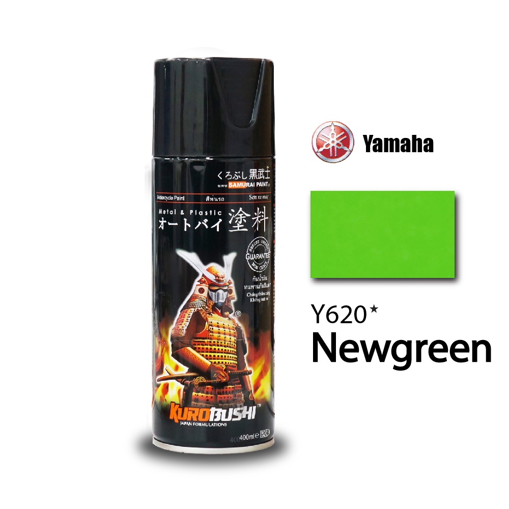 SƠN XỊT XE MÁY YAMAHA (SAMURAI) CHAI 400ML MÀU XANH LÁ Y620 | Shopee Việt Nam