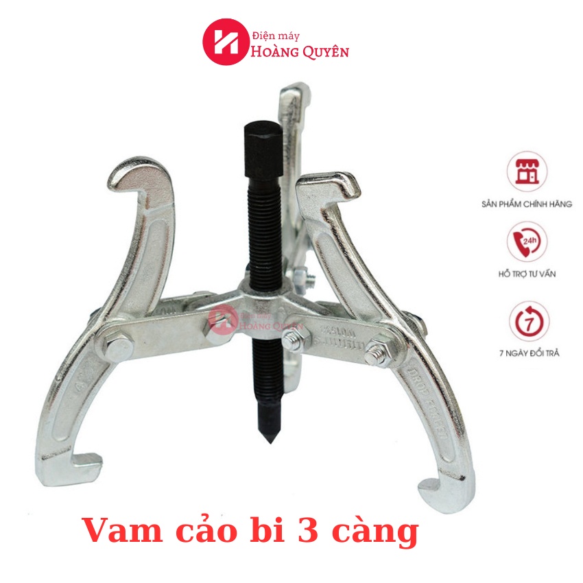 Vam cảo bi 3 càng 100mm, Vam tháo vòng bi 3 chấu (4 inch) | Shopee Việt Nam