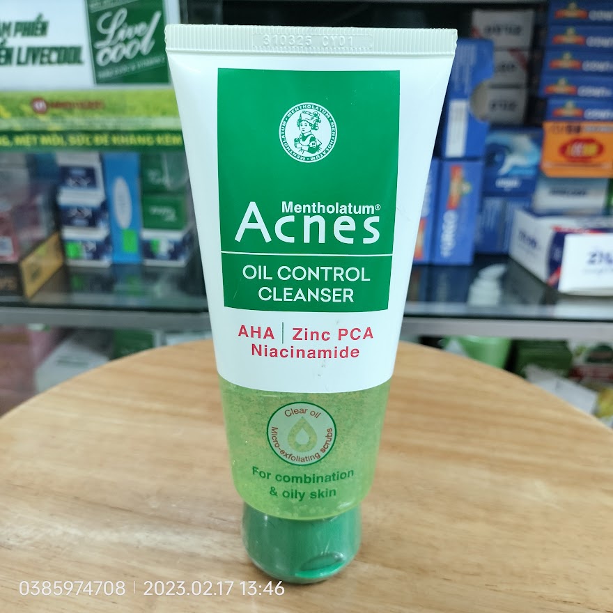 Sữa Rửa Mặt Gel Rửa Mặt SRM Acnes Kiểm Soát Nhờn Acnes Oil Control ...