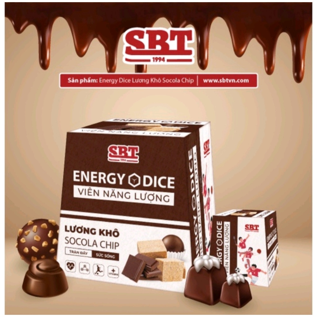 Lương khô Energy Dice 4 vị - Hộp 180g | Shopee Việt Nam