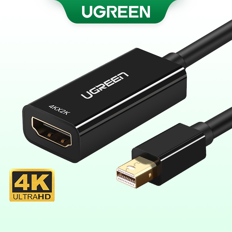 Đầu chuyển đổi Ugreen cổng Mini DisplayPort 2.0 sang HDMI 4K DP sang ...