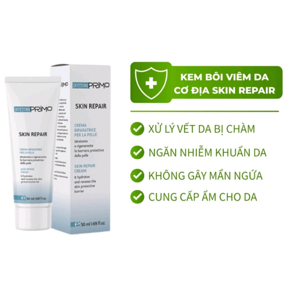 Kem Bôi Viêm Da Cơ Địa, Chàm, Eczema Skin repair Dottor primo 50ml ...