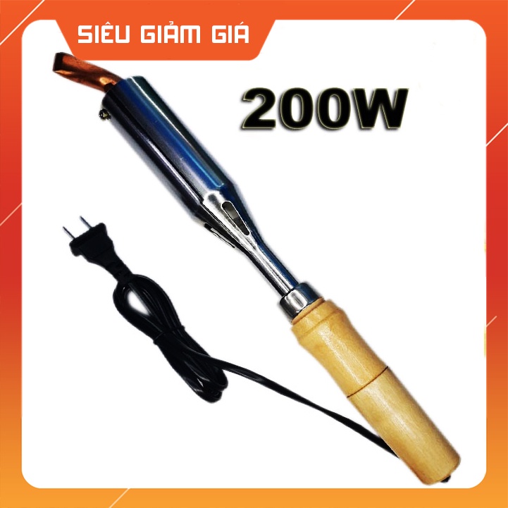 Mỏ Hàn Cán Gỗ 200W | Shopee Việt Nam