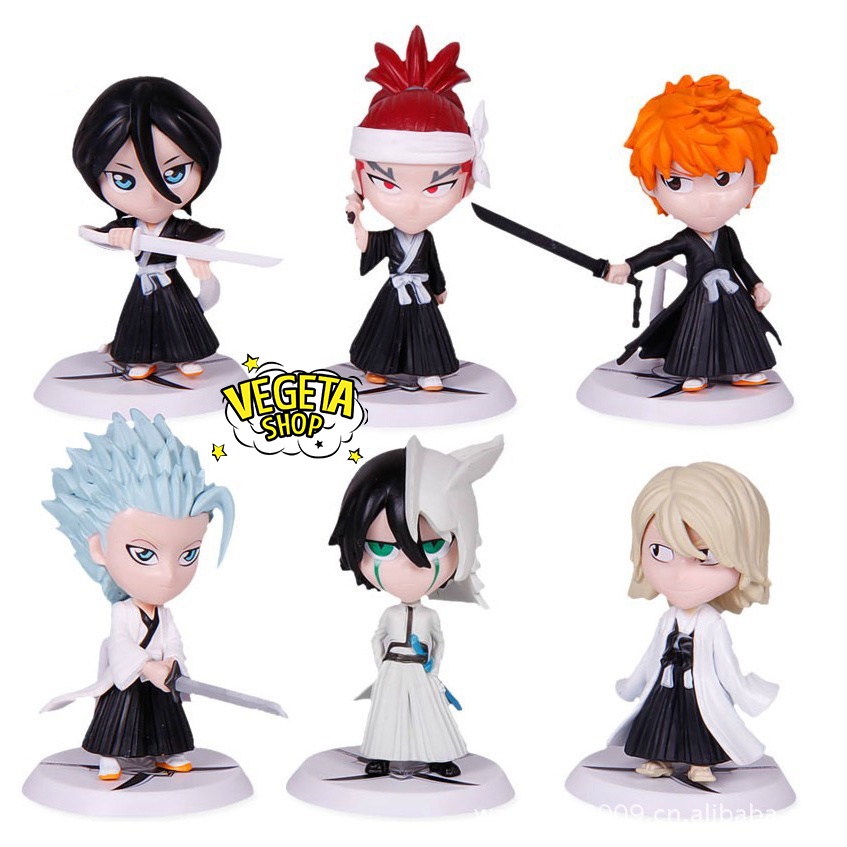Mô hình Bleach - Set 6 Bleach Kurosaki Ichigo Kuchiki Rukia Inoue ...