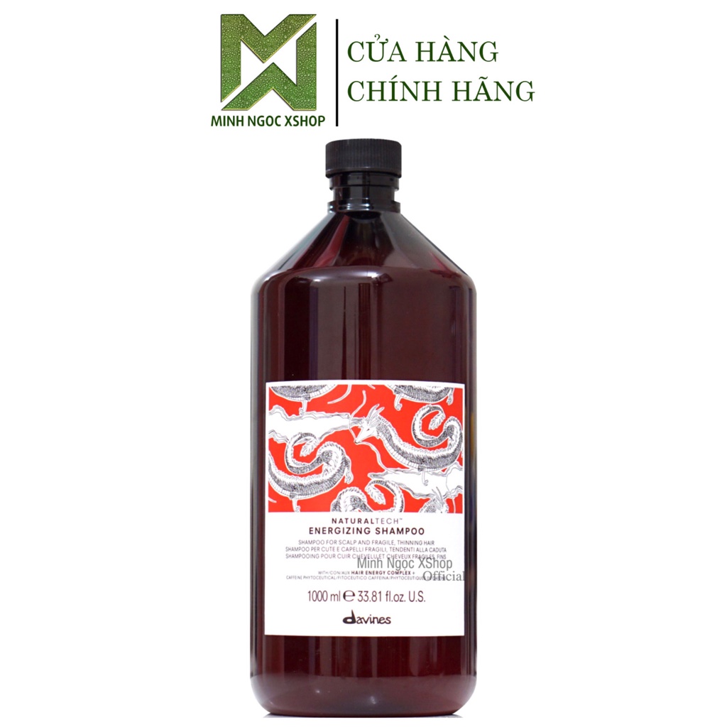 Dầu gội chống rụng tóc Davines Naturaltech Energizing Shampoo 1000ML | Shopee Việt Nam