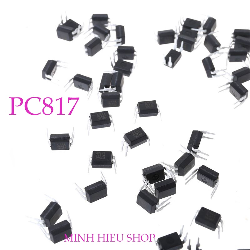 PC817_Bộ 10/ 50 Con_ Opto Quang PC817 DIP-4 (817); mới đét; nguyên bản | Shopee Việt Nam