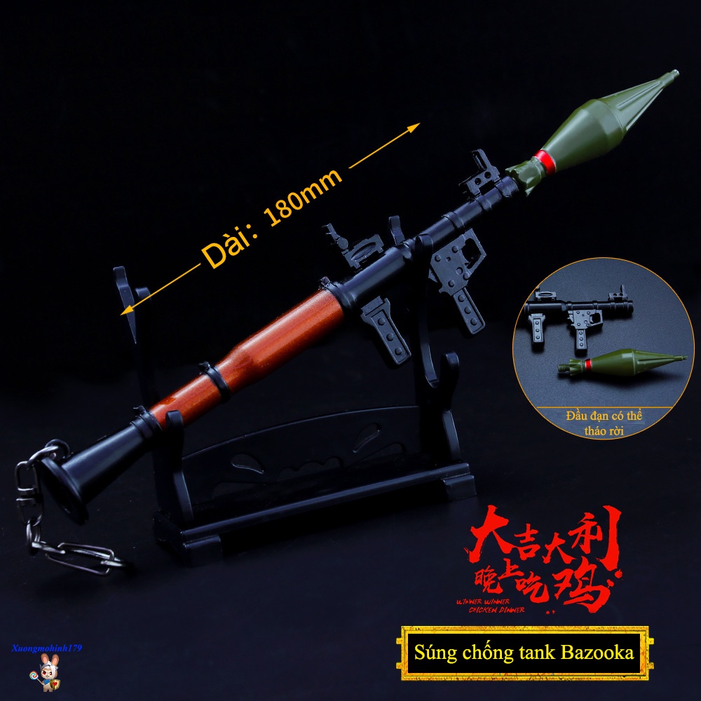 Mô hình sưu tầm chống tank Bazooka B41 ( RPG 7 ) 18cm | Shopee Việt Nam