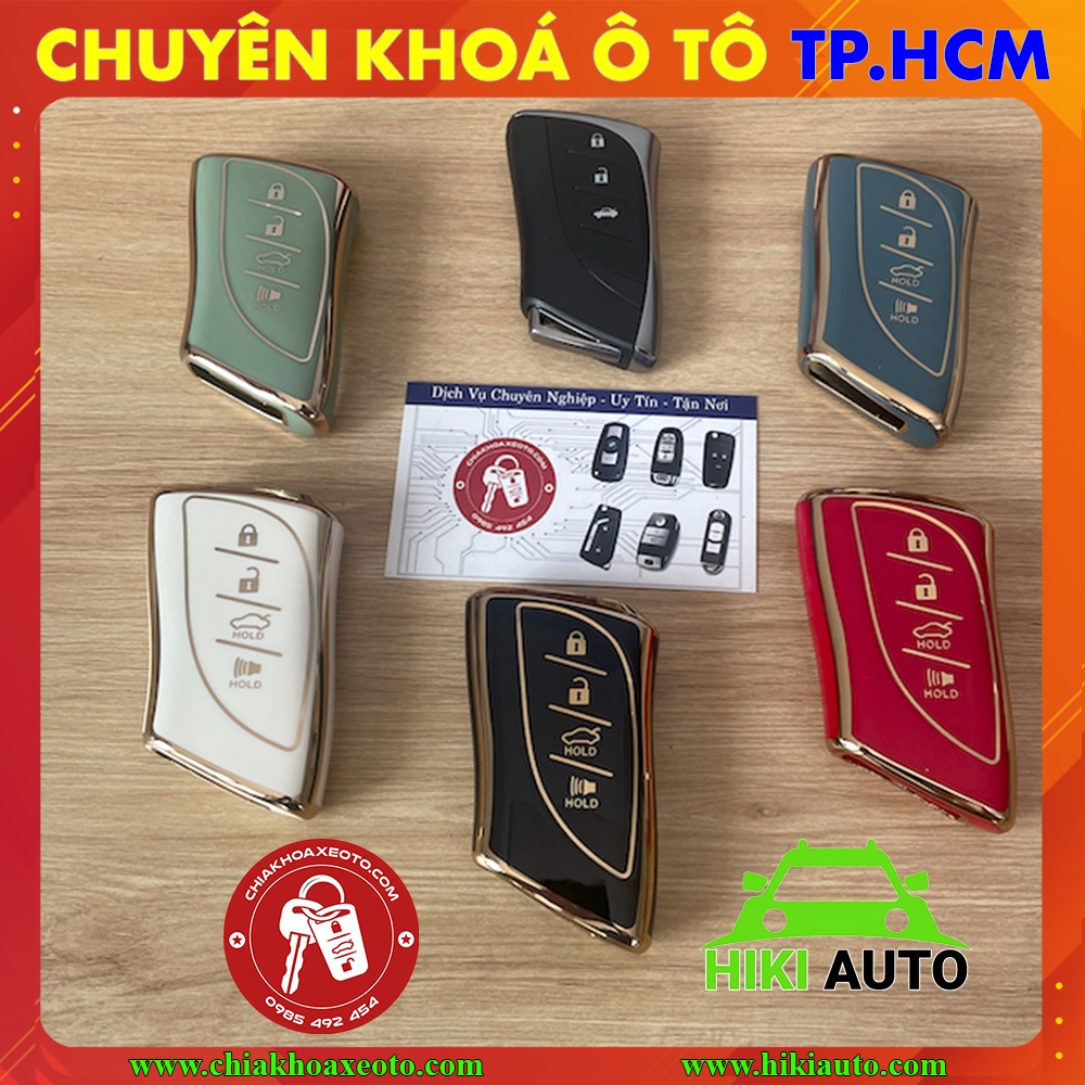 Ốp chìa khoá Lexus ES350 LX600 GX460 bằng TPU bảo vệ chìa khoá nhìn sang trọng phong cách thời ...