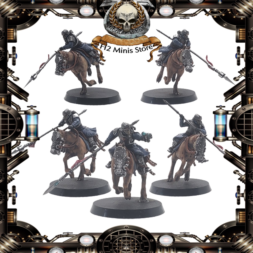 [Mô hình in 3D] Mô hình Warhammer Death Korps of Krieg - Death Rider ...