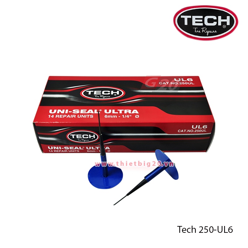 Nấm Vá Tech Uni-Seal Ultra 250-UL6 Vá Lỗ 6mm Hộp 14 Miếng | Shopee Việt Nam