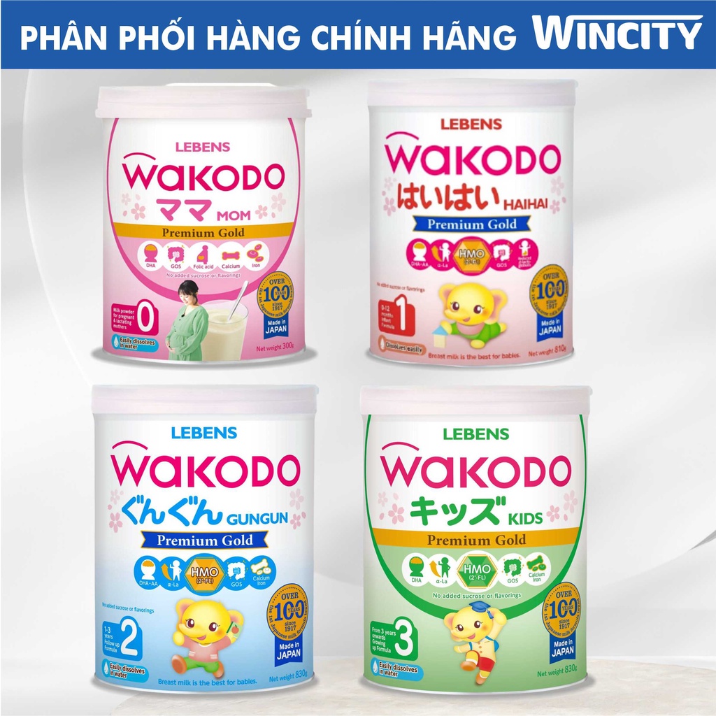 Sữa Nhật nhập khẩu Wakodo 830g số 0-1-2-3. Date mới nhất 2025 | Shopee ...