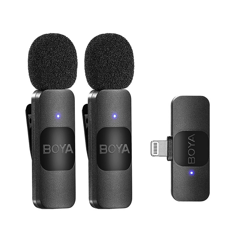 Boya BY-V1 / BY-V2 / BY-V10 / BY-V20 - Micro Cài Áo Không Dây 2.4GHz Cho Live Stream, Vlogging ...