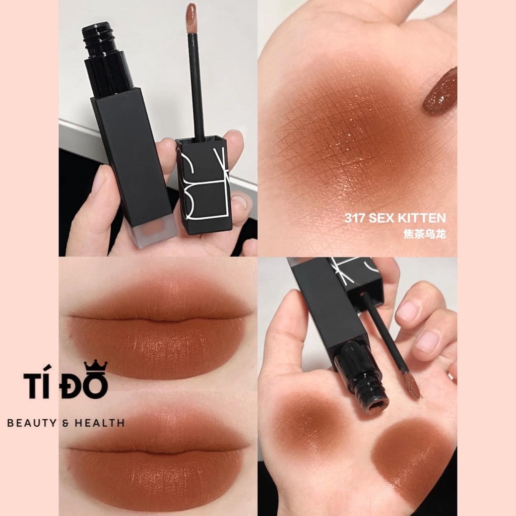 Nars Son Kem Air Matte Ultra Lip Tint 317 Sex Kitten Shopee Việt Nam