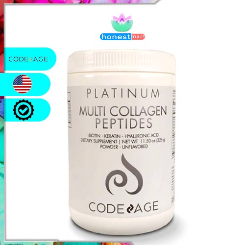 Bột đa collagen thủy phân Codeage Platinum Multi Collagen Peptides Powder | Shopee Việt Nam