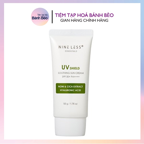Kem Chống Nắng Dưỡng Ẩm Dịu Nhẹ Nineless Essentials UV Shield Soothing ...
