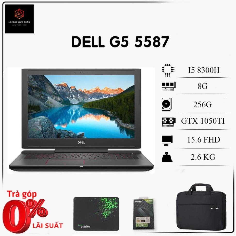 Laptop Dell G5 5587 (i5- 8300H, 8G, 128+1TB, GTX1050TI, 15.6IN FHD ...