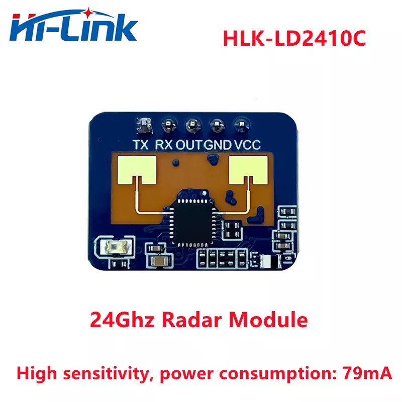 LD2410 - LD2410B - LD2410C Hilink - Cảm biến hiện diện cơ thể 24Ghz có ...