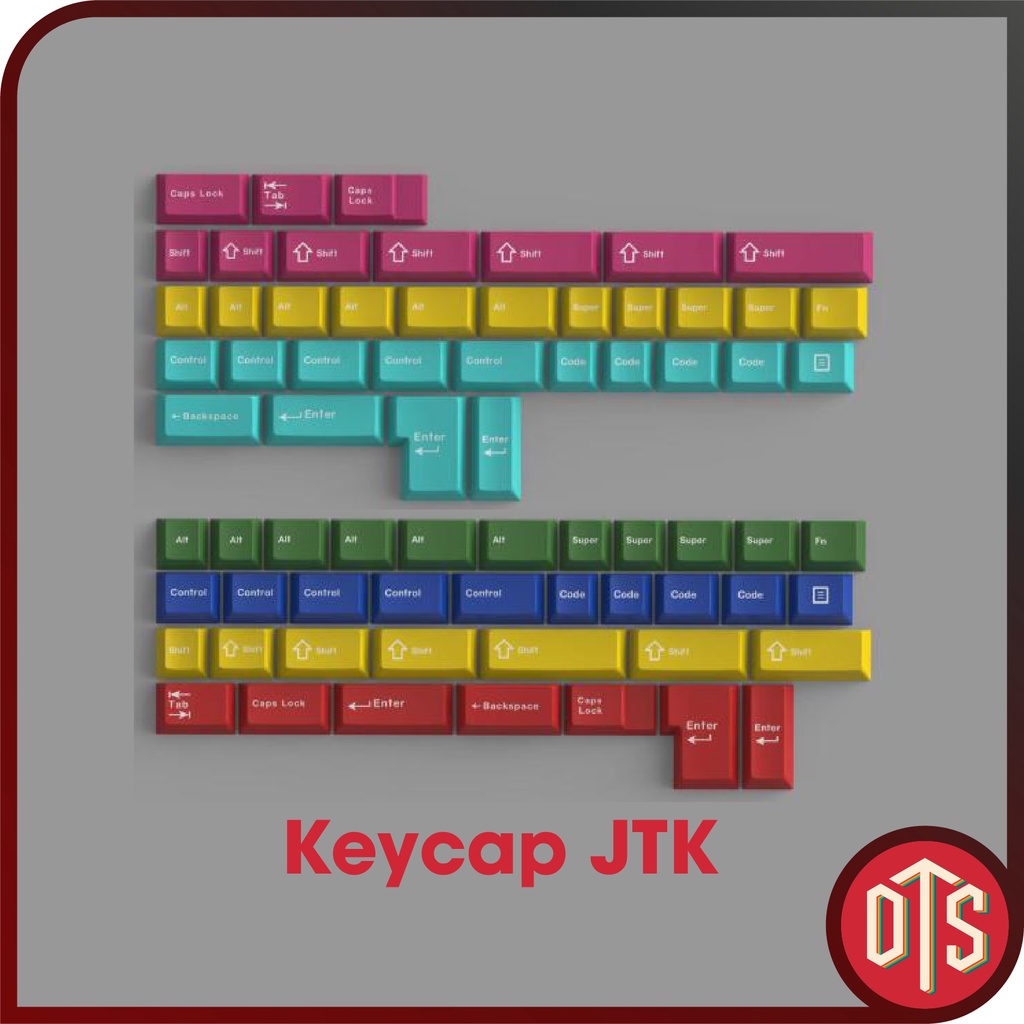 Keycap JTK mod | Nút bàn phím cơ | ABS Double shot | Chính hãng | Doublet DTS | Shopee Việt Nam