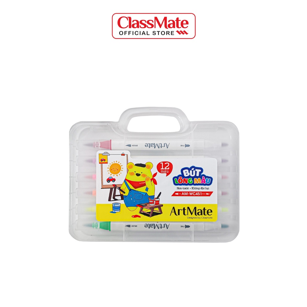 Bút Brush Artmate CLASSMATE Bút Calligraphy, Bút Lông Màu Đi Nét Linh ...