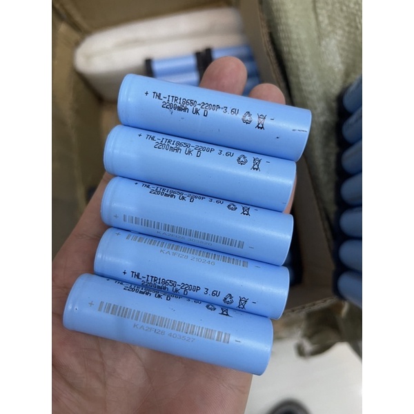 Cell pin 18650 Hãng TP 2200mah - Xả 3C - 7A - Pin tháo khối chính hãng ...
