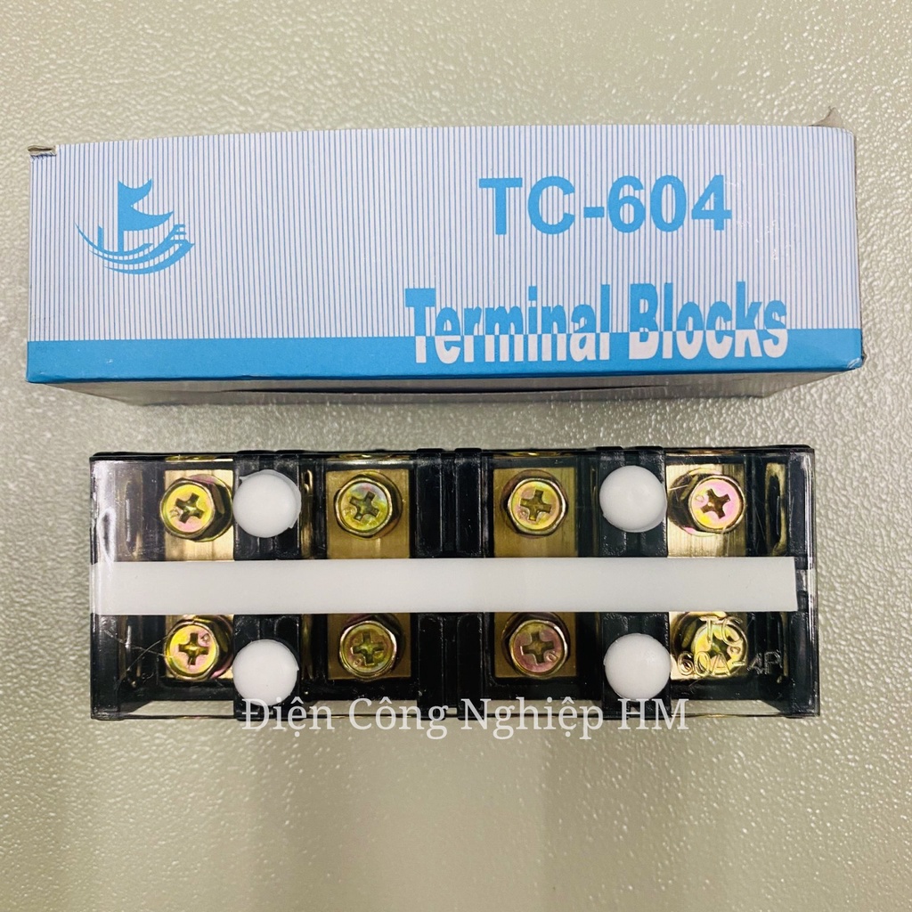 Domino Cầu Đấu Điện 4 Pha 60A, 100A - Cầu Đấu 4P dòng điện 60A, 100A | Shopee Việt Nam