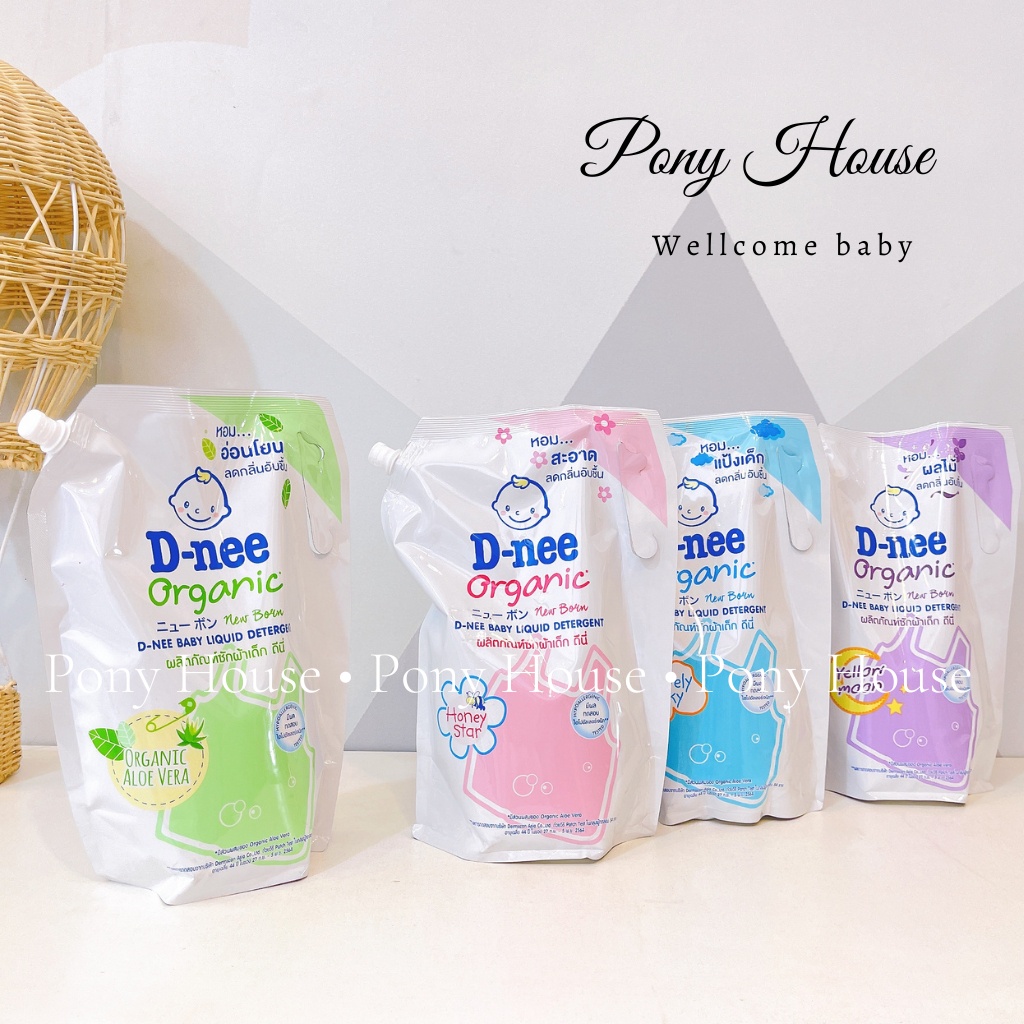 Nước Giặt Dnee Organic - Nước Giặt Xả Quần Áo D-nee Dạng Túi Thái Lan ...
